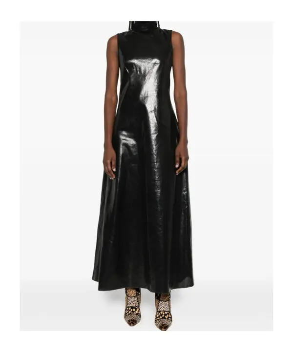 Alexander Wang High Neck Sleeveless Maxi Dress