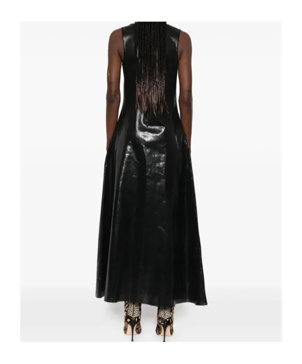 Alexander Wang High Neck Sleeveless Maxi Dress