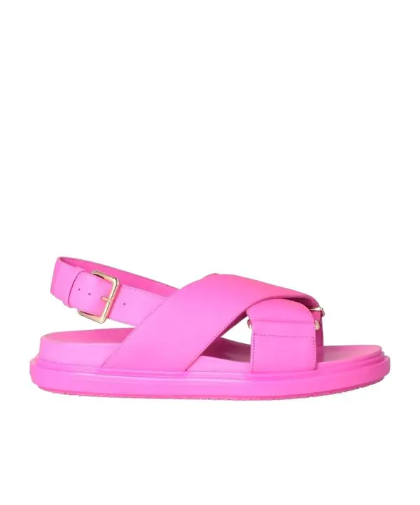Marni Leather Sandals - Pink