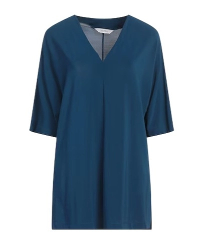 Max Mara Solid Color Short-sleeve V-neck T-shirt