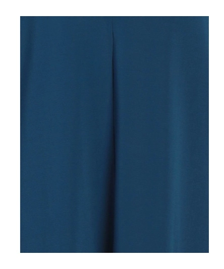 Max Mara Solid Color Short-sleeve V-neck T-shirt