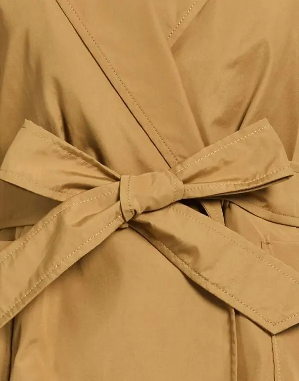 Max Mara Belted Wrap Jacket With Notched Lapel