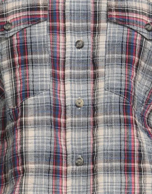 Isabel Marant Étoile Tartan Pattern Woven Shirt