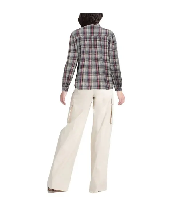 Isabel Marant Étoile Tartan Pattern Woven Shirt