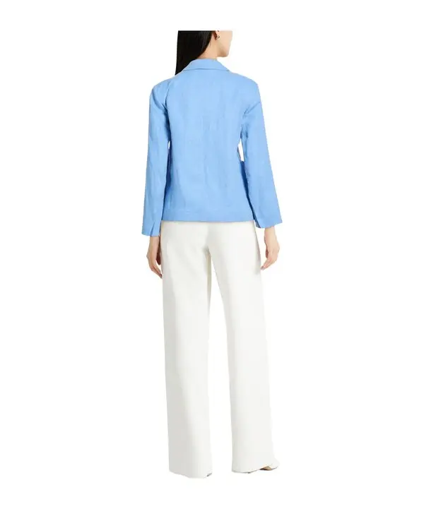 Max Mara Single-breasted Linen Blazer