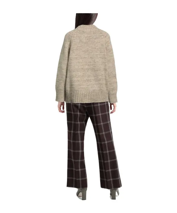 MAISON MARGIELA Mock Neck Chunky Knit Sweater