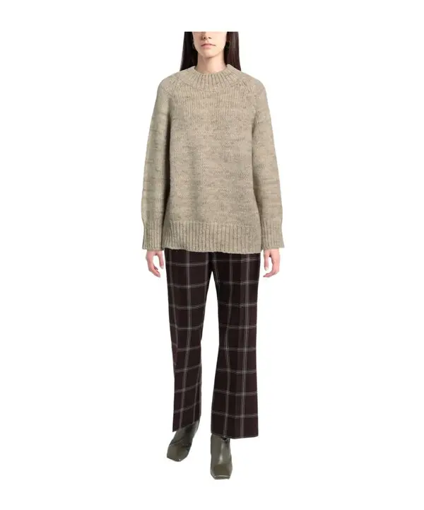 MAISON MARGIELA Mock Neck Chunky Knit Sweater