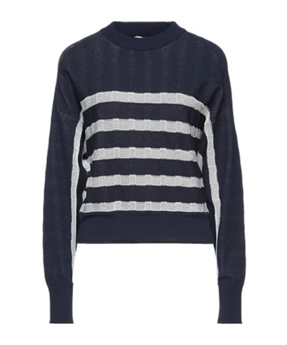Sportmax Lightweight Striped Knit Top