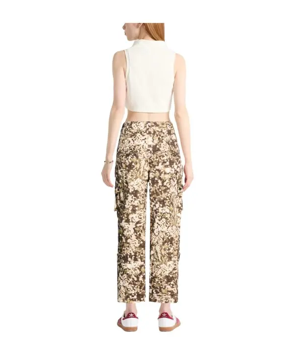 Isabel Marant Étoile Camouflage Print Straight Cargo Pants