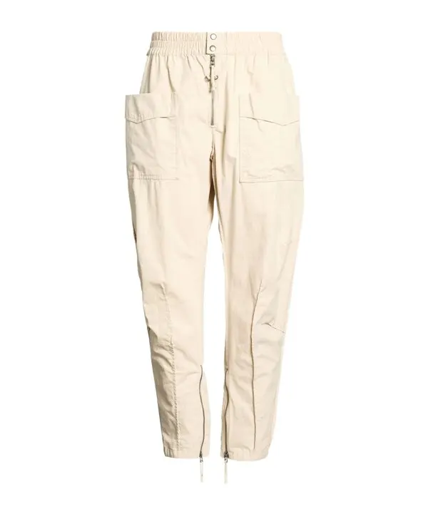 Isabel Marant Étoile Solid Color Canvas Casual Pants