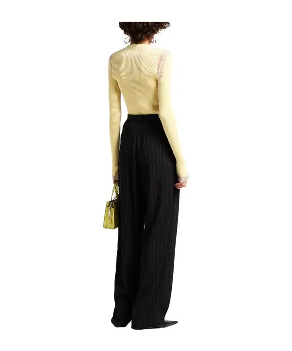 Sportmax Versatile Loose Striped Trousers