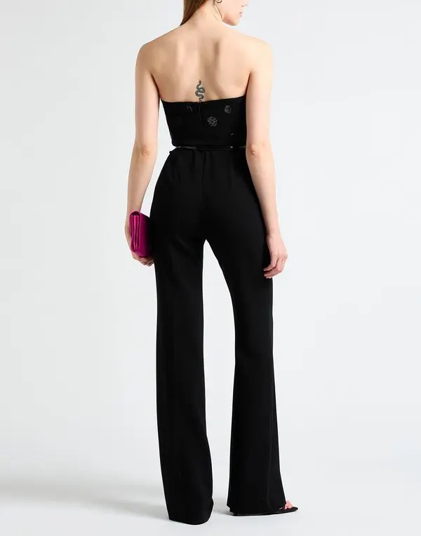 Max Mara Solid Color Sleeveless Jumpsuit