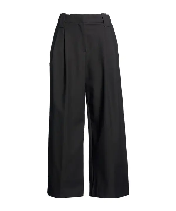 GANNI Solid Color Loose Trousers