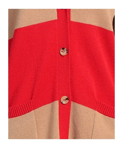 Max Mara Striped Knit Cardigan