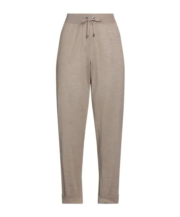 Brunello Cucinelli Metallic Knitted Pants