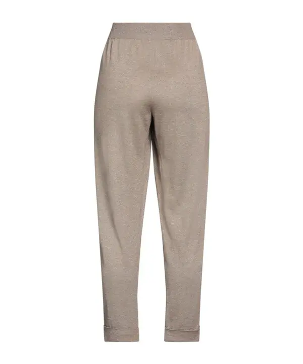 Brunello Cucinelli Metallic Knitted Pants