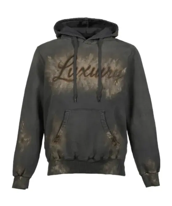 DOUBLET Luxury Mud Paint Hoodie