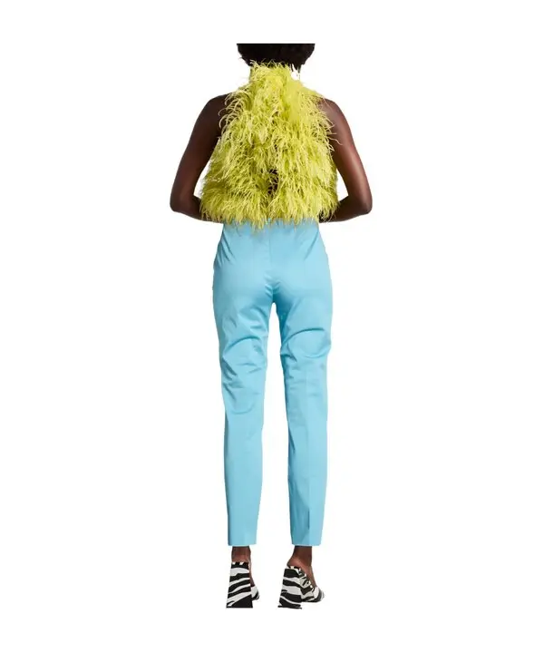 Max Mara Solid Color Slim-fit Pants