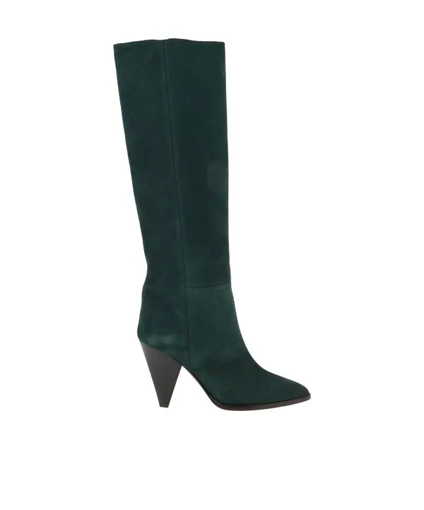 Isabel Marant Étoile Suede Pointed-toe Cowboy Boots