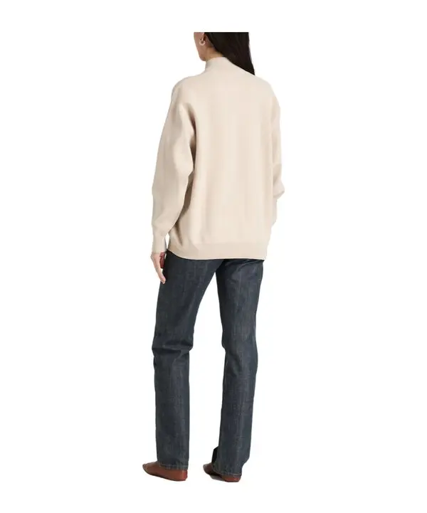 Max Mara Stand-collar Knit Zip-up Jacket