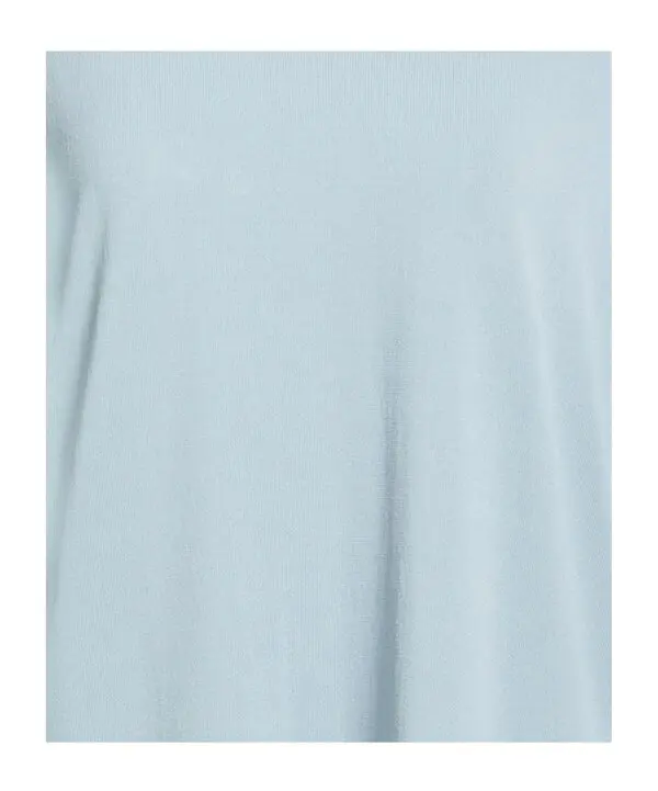 Max Mara Solid Color Lightweight Short-sleeve Knit T-shirt