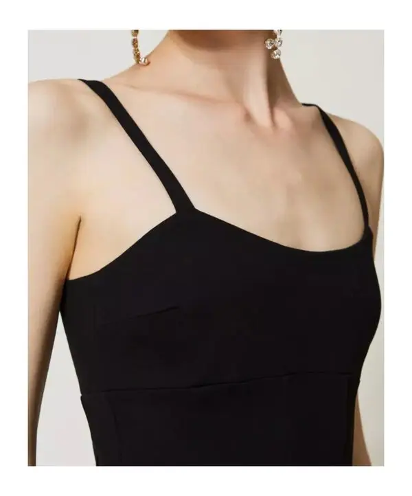 TWINSET Spaghetti Strap Mini Dress