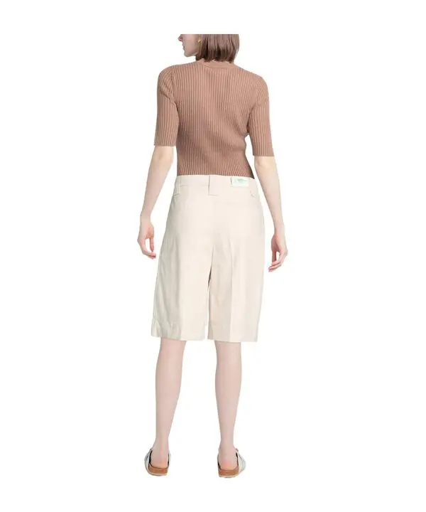 GANNI Solid Color Simple Shorts