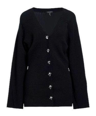 Rag & Bone Solid Color Long Sleeve Knit Top