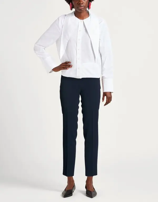 Max Mara Solid-color Straight-leg Trousers