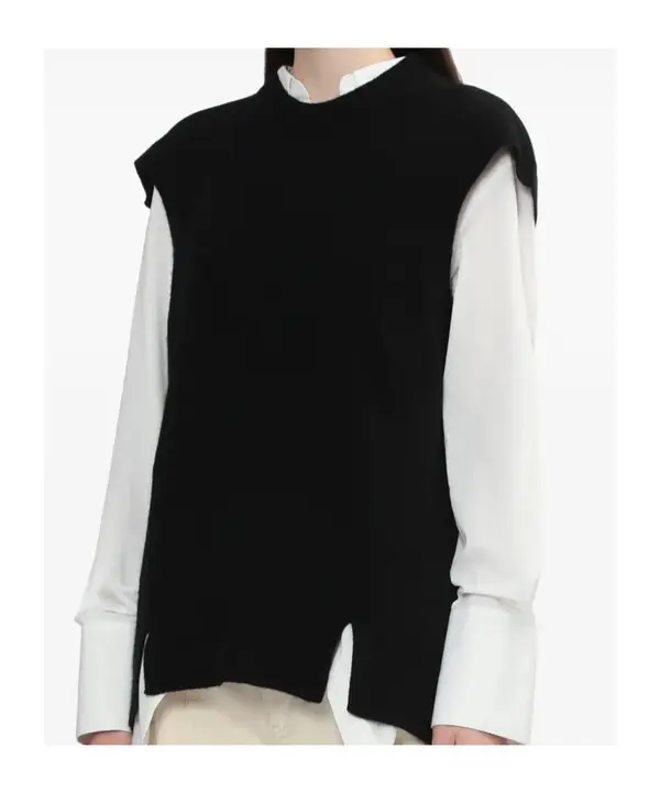 Helmut Lang Split Wool Vest