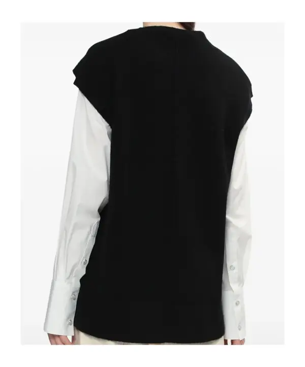 Helmut Lang Split Wool Vest