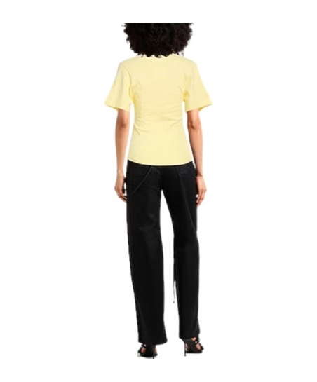 Isabel Marant Étoile Minimalist Solid Color T-shirt