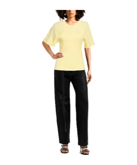 Isabel Marant Étoile Minimalist Solid Color T-shirt