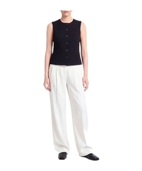 Rag & Bone Solid Sleeveless T-shirt