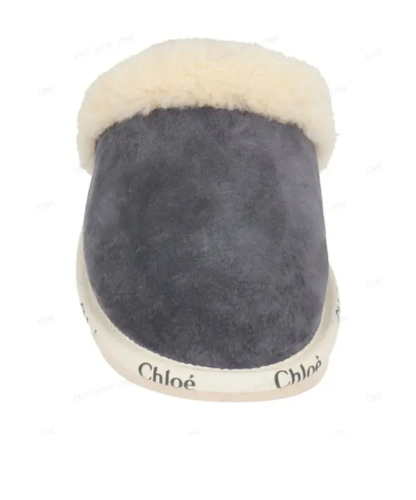 Chloé Two-tone Leather Mules