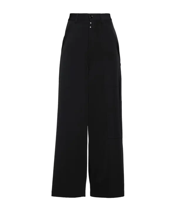 MAISON MARGIELA Minimalist Slim-fit Solid-color Pants