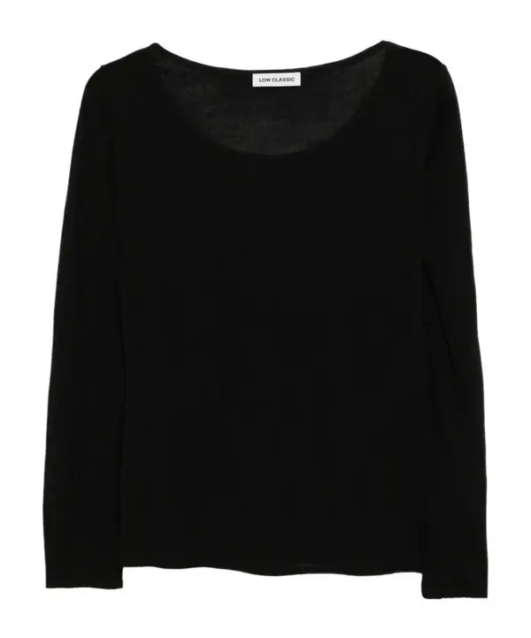 LOW CLASSIC Round Neck Knitted Top