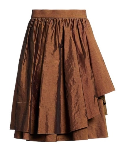 Tory Burch Flared Taffeta Skirt