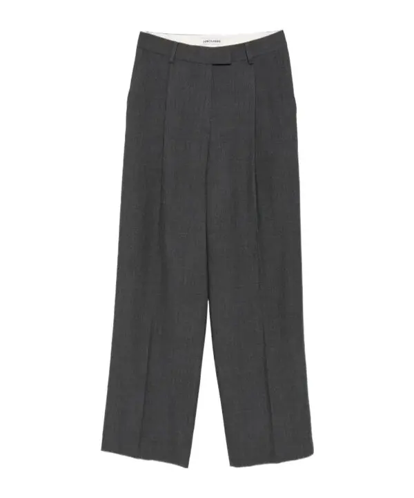 LOW CLASSIC Pleated Wide Leg Trousers