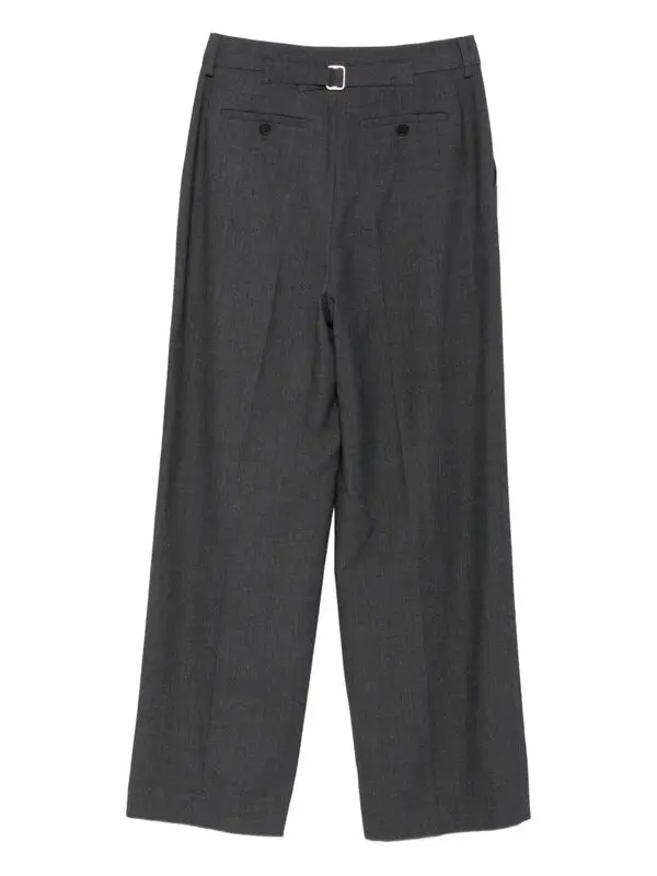 LOW CLASSIC Pleated Wide Leg Trousers