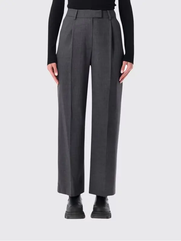 LOW CLASSIC Pleated Wide Leg Trousers