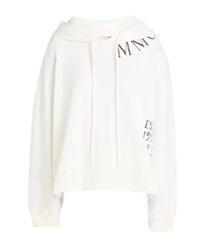 MAISON MARGIELA Solid-color Hooded Sweatshirt