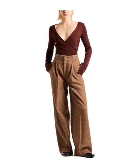Max Mara Solid Color Long-sleeve Jumpsuit