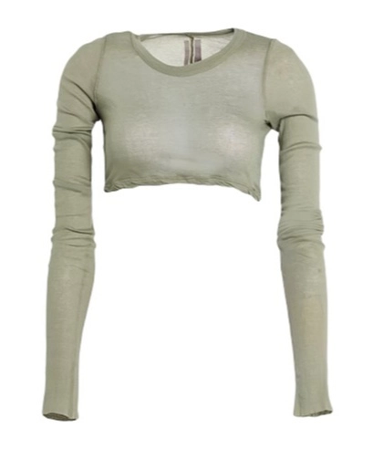 Rick Owens Solid Color Long Sleeve Top