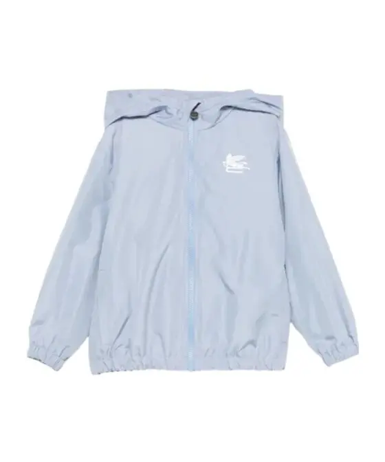 Etro Graphic-print Hooded Jacket - White