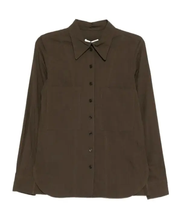 LOW CLASSIC Long Sleeve Shirt With Chest Pockets