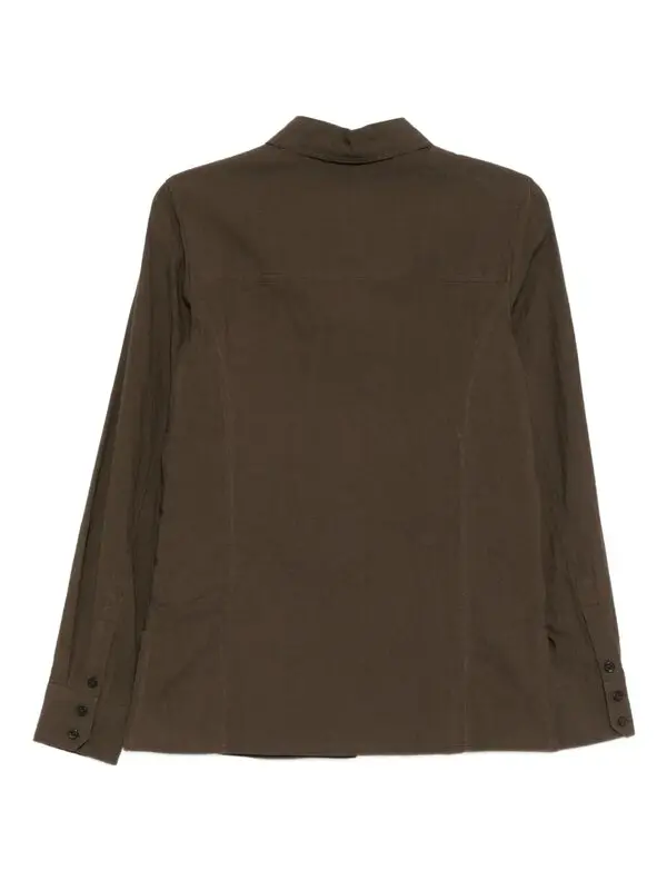 LOW CLASSIC Long Sleeve Shirt With Chest Pockets