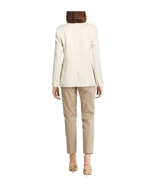 Max Mara Single-breasted Linen Blazer