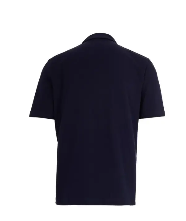 Eleventy Buttoned Short-sleeve Polo Shirt