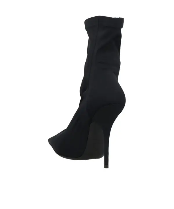 Balenciaga Solid Color Ankle Boots